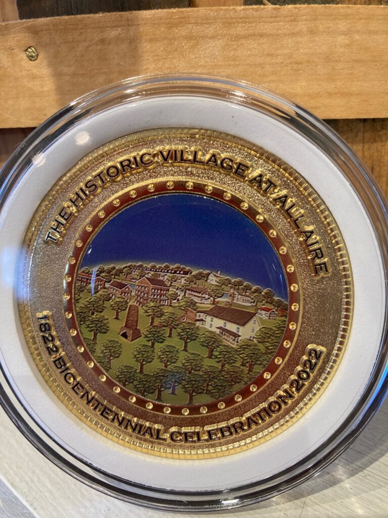 Allaire Medallion – The Historic Village at Allaire